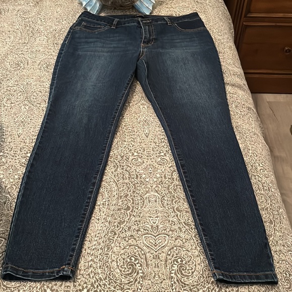 d. jeans | Jeans | D Jeans Straight Leg Jeans With Rhinestone Detail ...